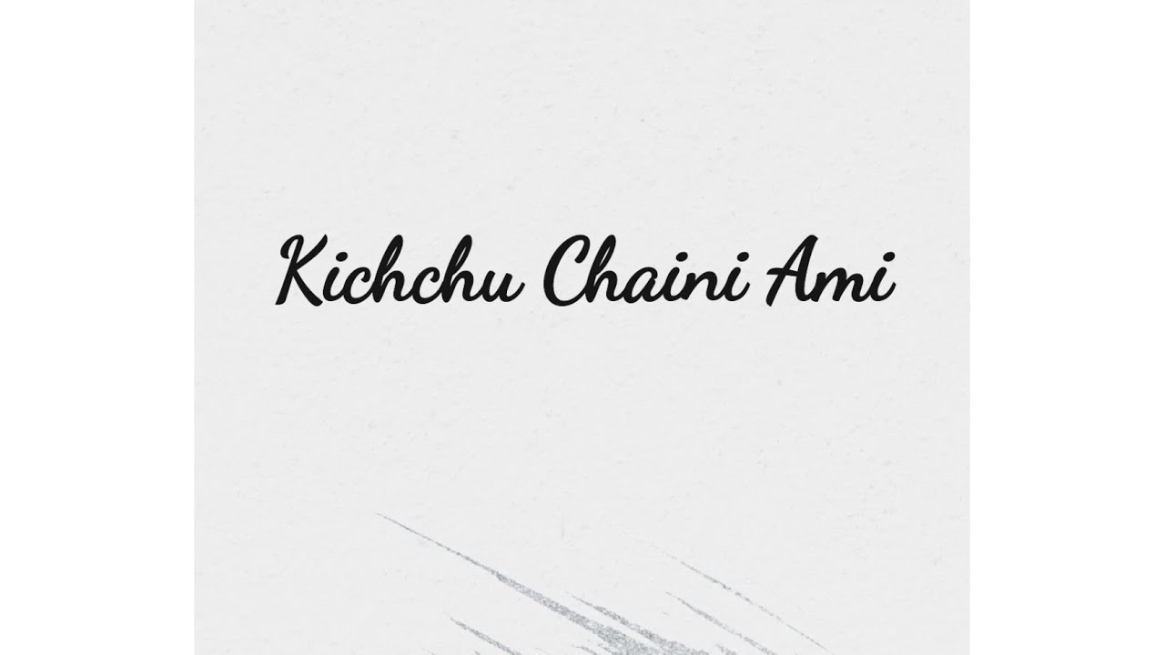 Kichchu Chaini Ami Short Cover - Sreeja Gupta - YouTube