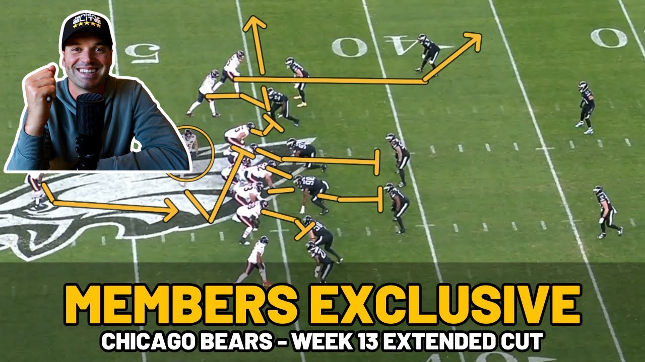 MEMBERS ONLY: Chicago Bears Run Game Deep Dive - Week 13 Extended Cut ...