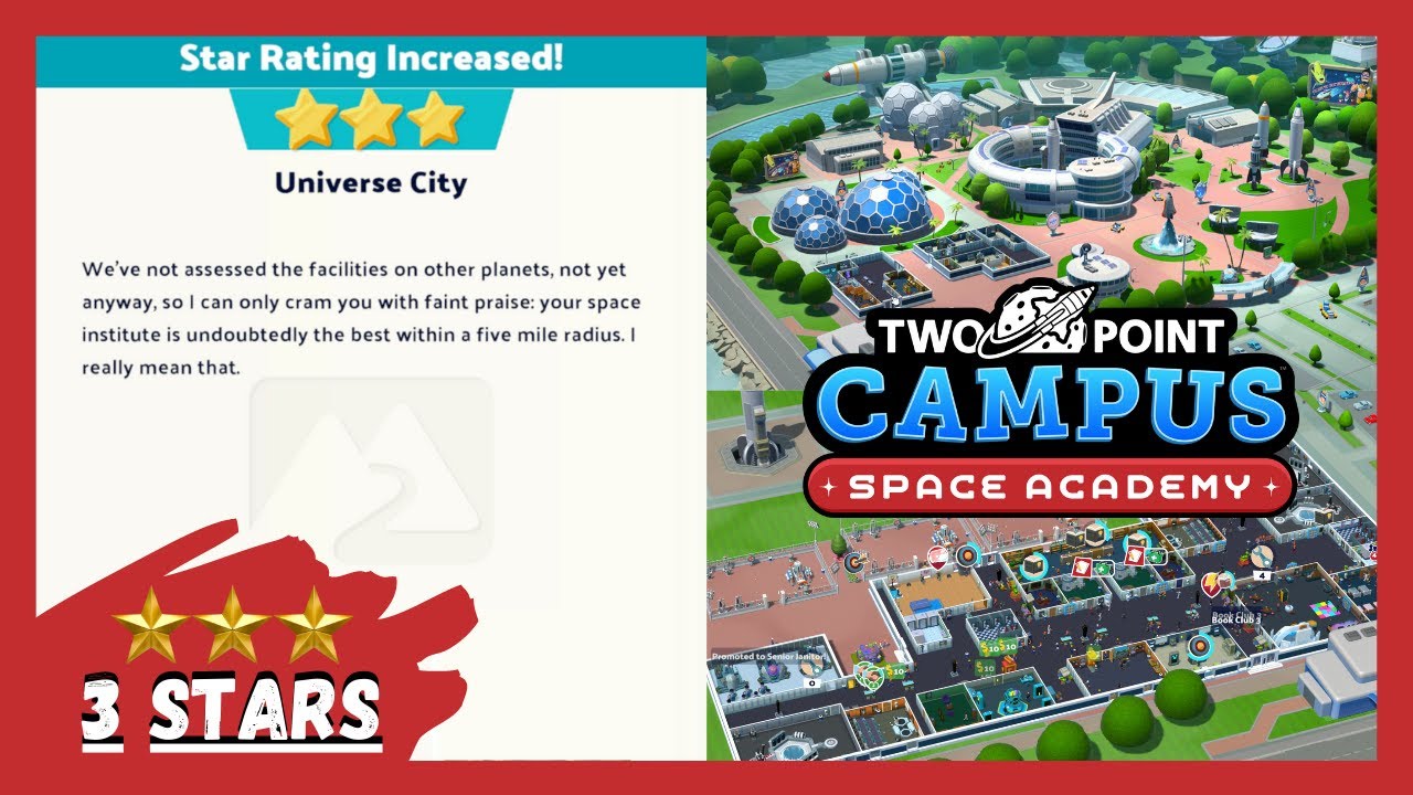 TWO POINT CAMPUS: SPACE ACADEMY DLC - FULL GAMEPLAY - UNIVERSE CITY - 3 ...