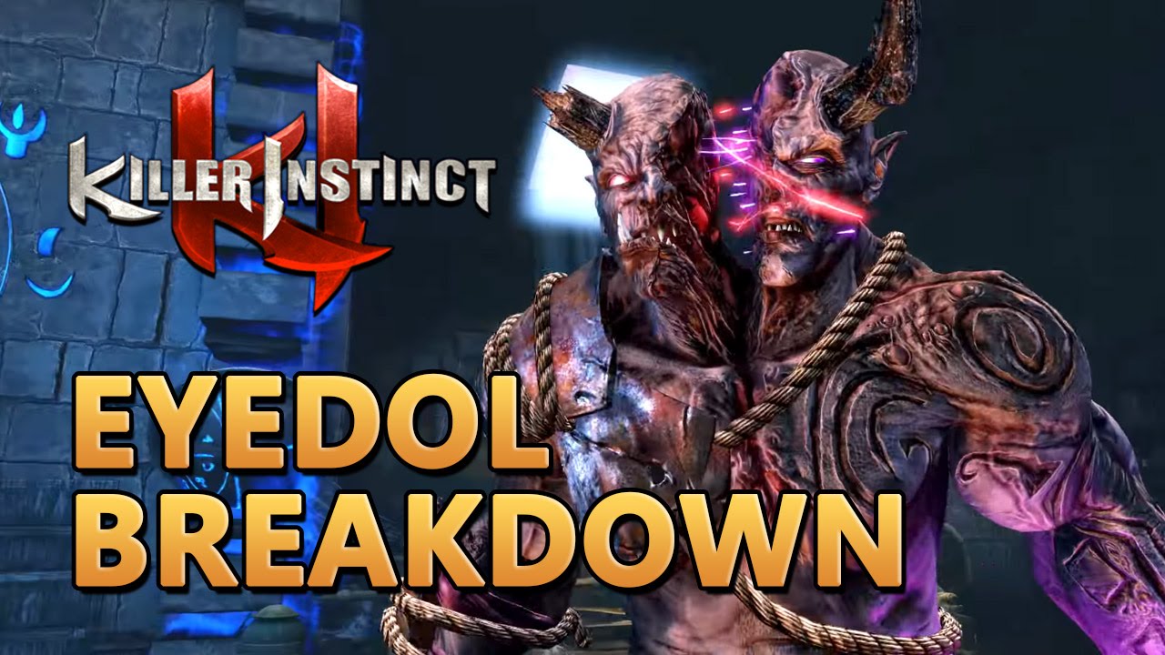 Eyedol Gameplay Breakdown - Killer Instinct - YouTube