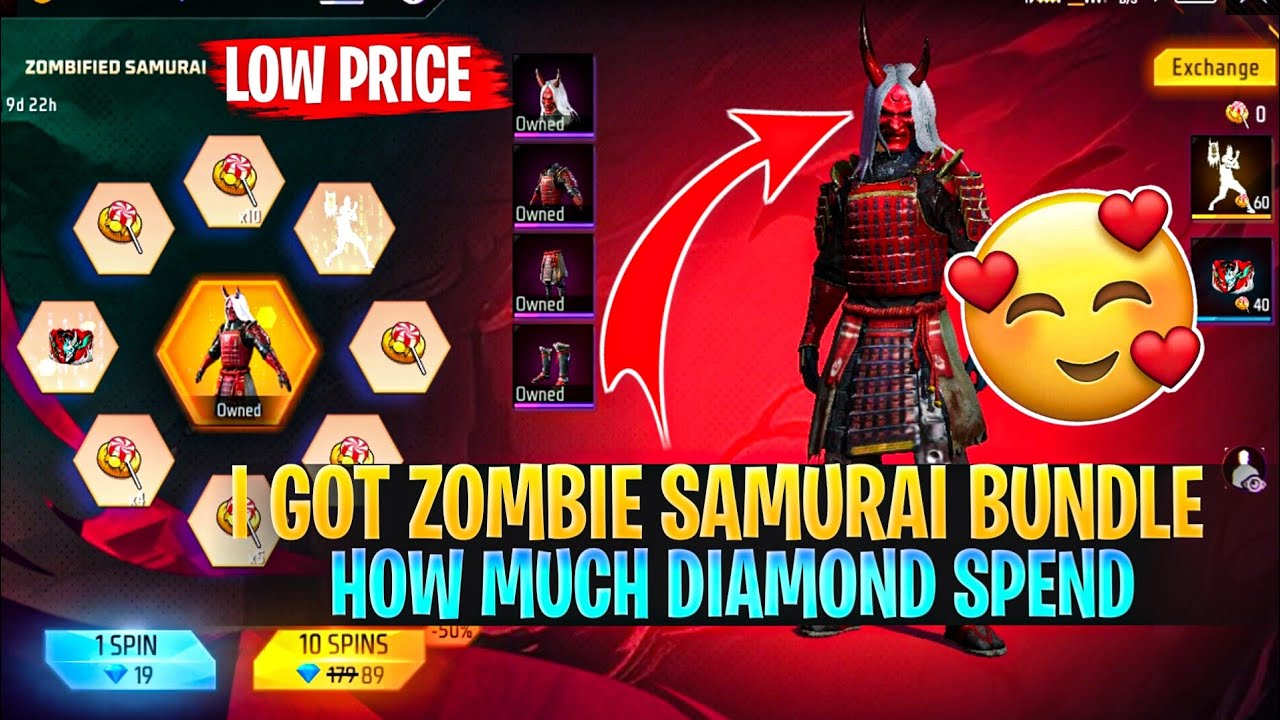 FINALLY ZOMBIE SAMURAI IS BACK IN PAKISTAN SERVER | FREE FIRE ZOMBIE ...