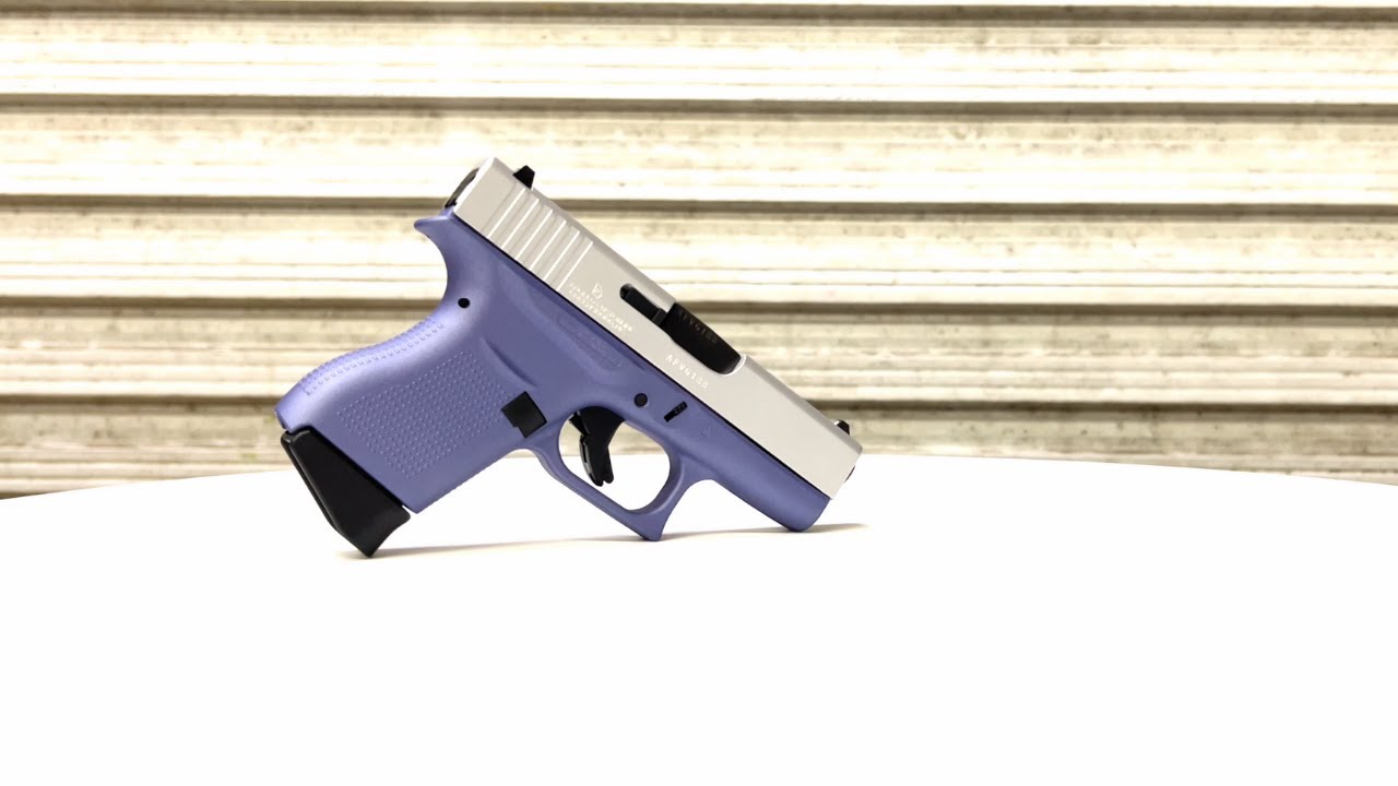 Purple Glock 43x | Apollo Custom - YouTube
