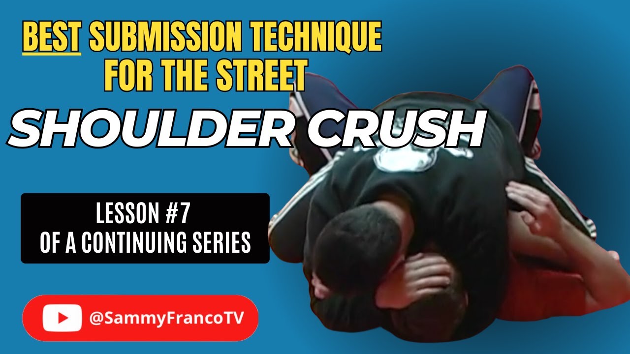 Do you Know This Ground Fighting Move? (Lesson 7) The Shoulder Crush ...
