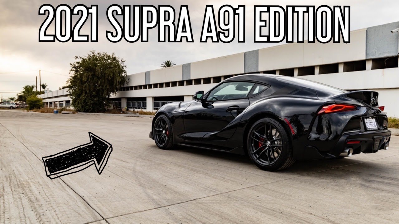 MY BRAND 2021 SUPRA A91 EDITION! **limited Edition** - YouTube