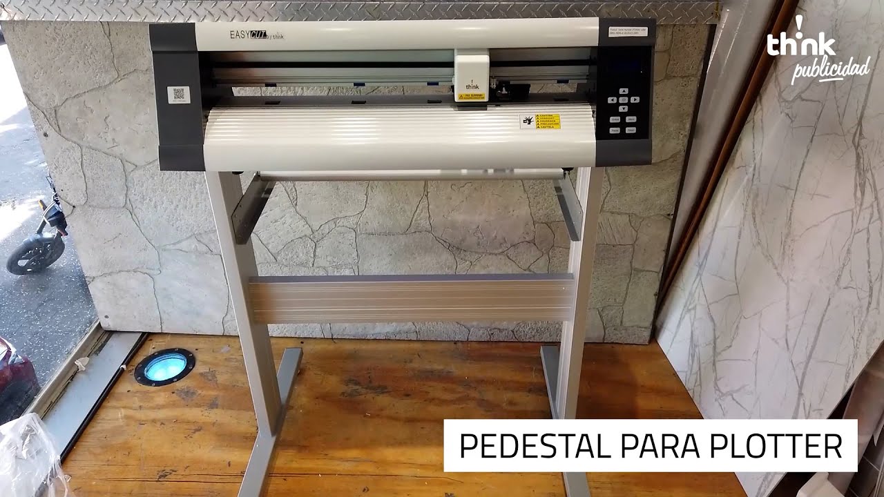 TUTORIAL: PEDESTAL PARA PLOTTER - YouTube
