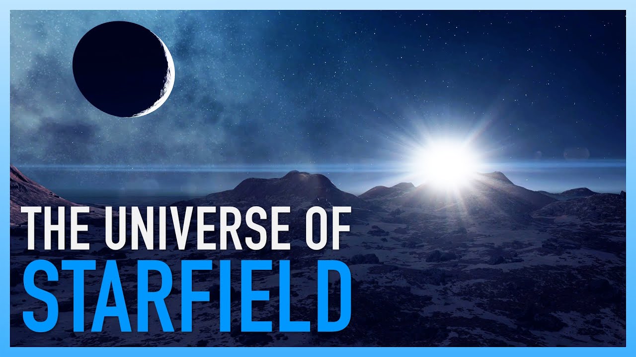The Universe of Starfield - 4K HDR Beautiful Game Scenery - YouTube