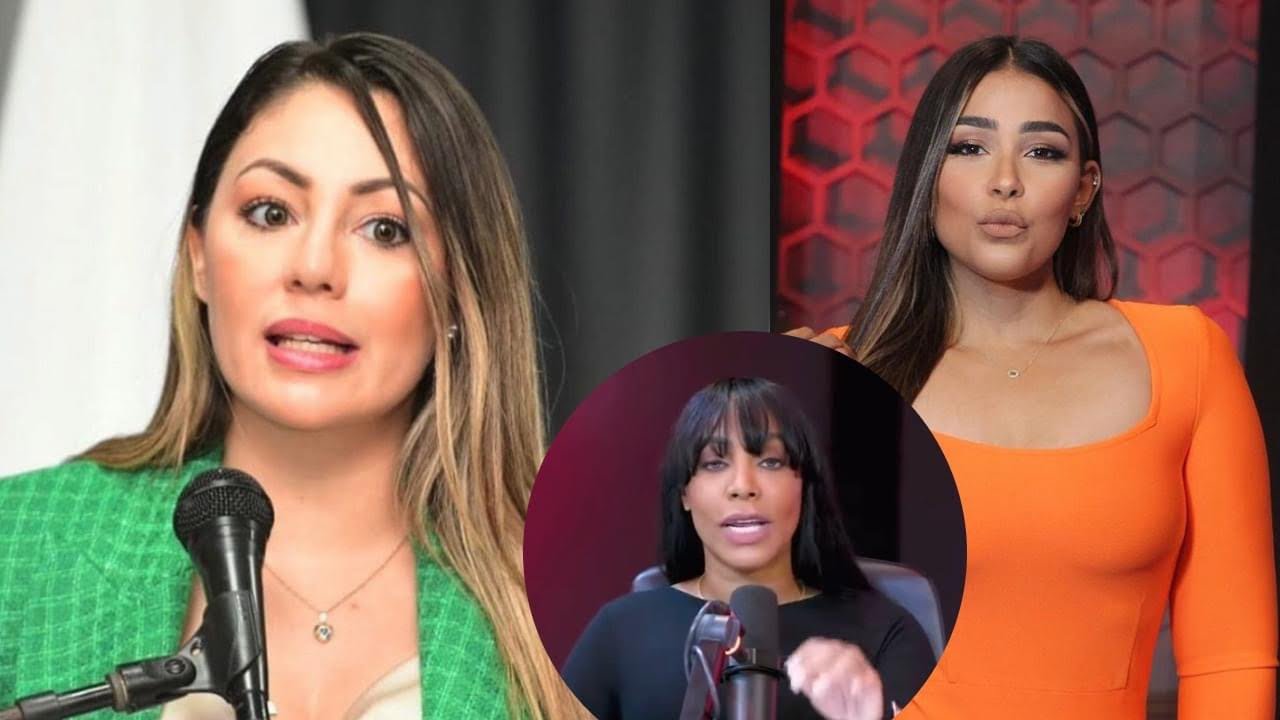 la presentadora extrema nelfa Núñez En serios Problemas y iluminada la ...