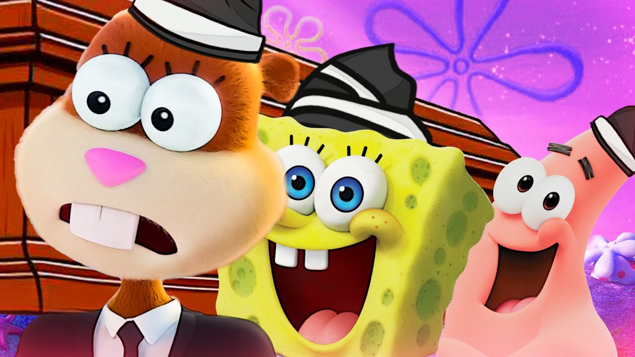 SPONGEBOB (The Sandy Cheeks Movie) - Coffin Dance Song (Old Style Remix ...