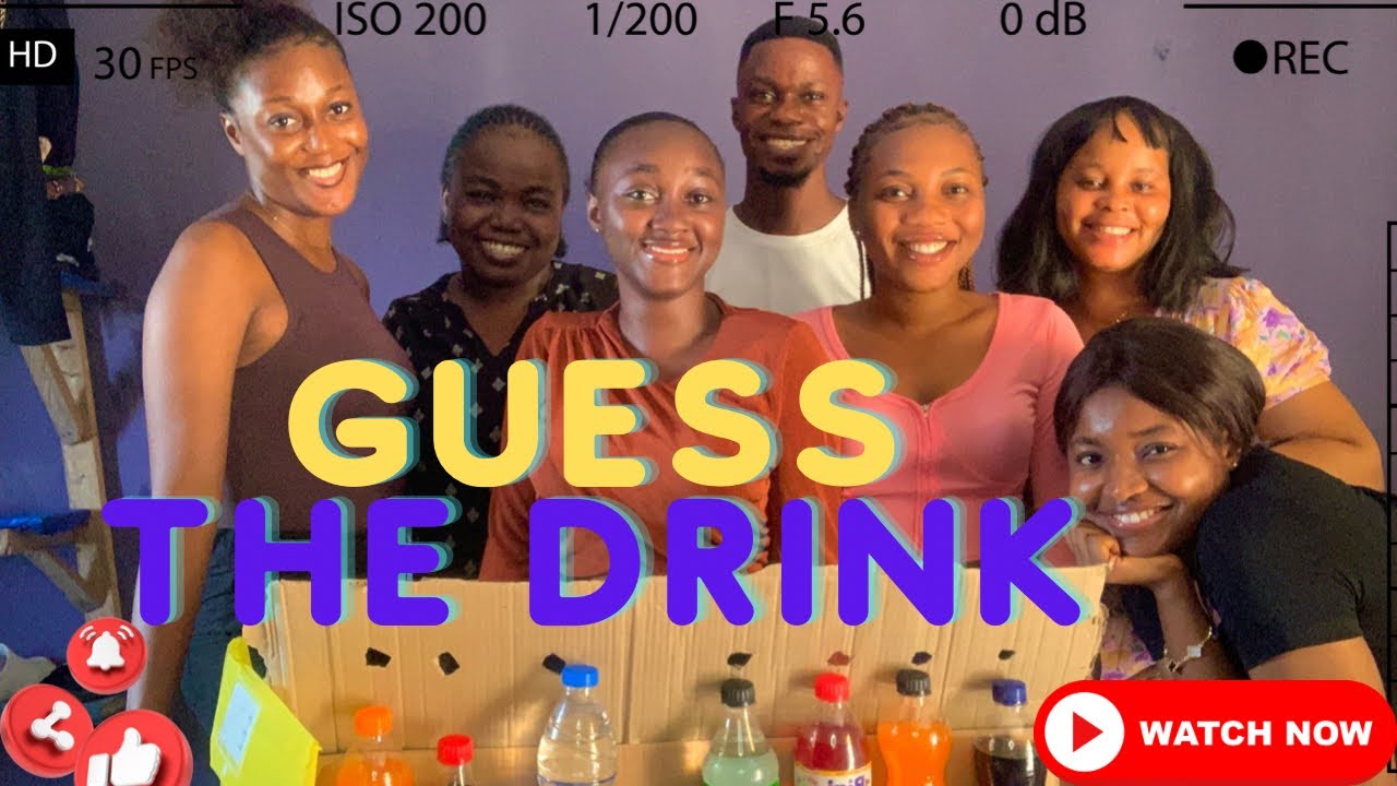 Guess The Drink Challenge! BLIND Taste Testing *Hilarious* Couldn’t ...
