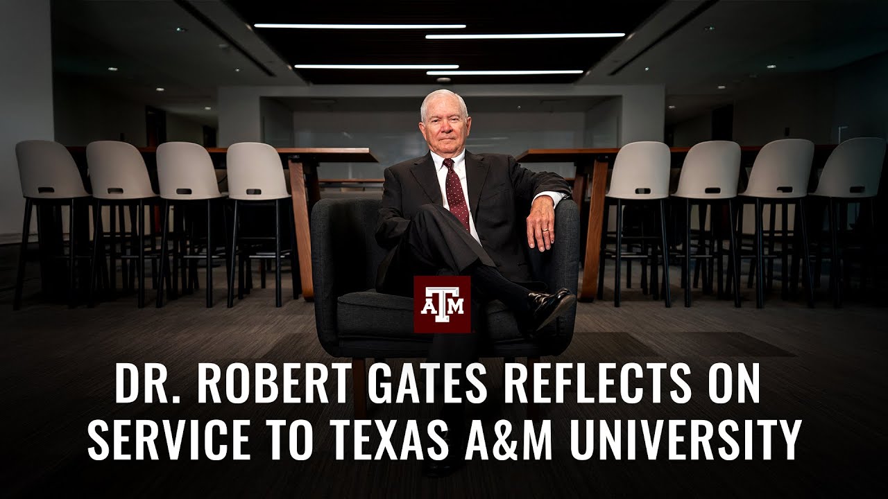 Robert Gates Reflects On Service To Texas A&M University - YouTube