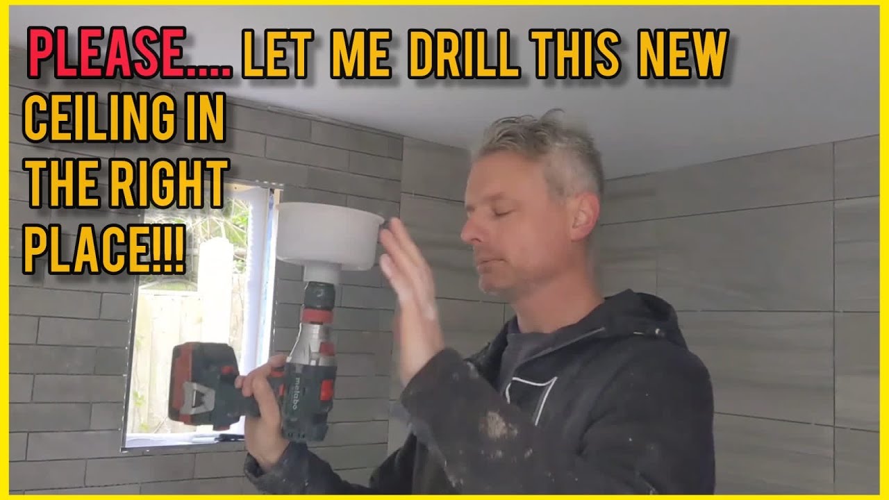 2nd fix electrics at the garden room build part 19 - YouTube