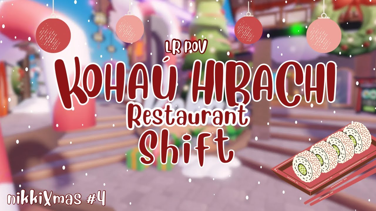 Kohaú Hibachi Restaurant | LR POV | nikkiXmas #4 - YouTube