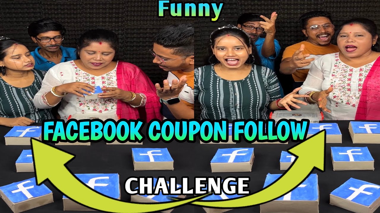 Anecdotic Facebook Surprise Coupon Follow Funny Challenge With Family ...