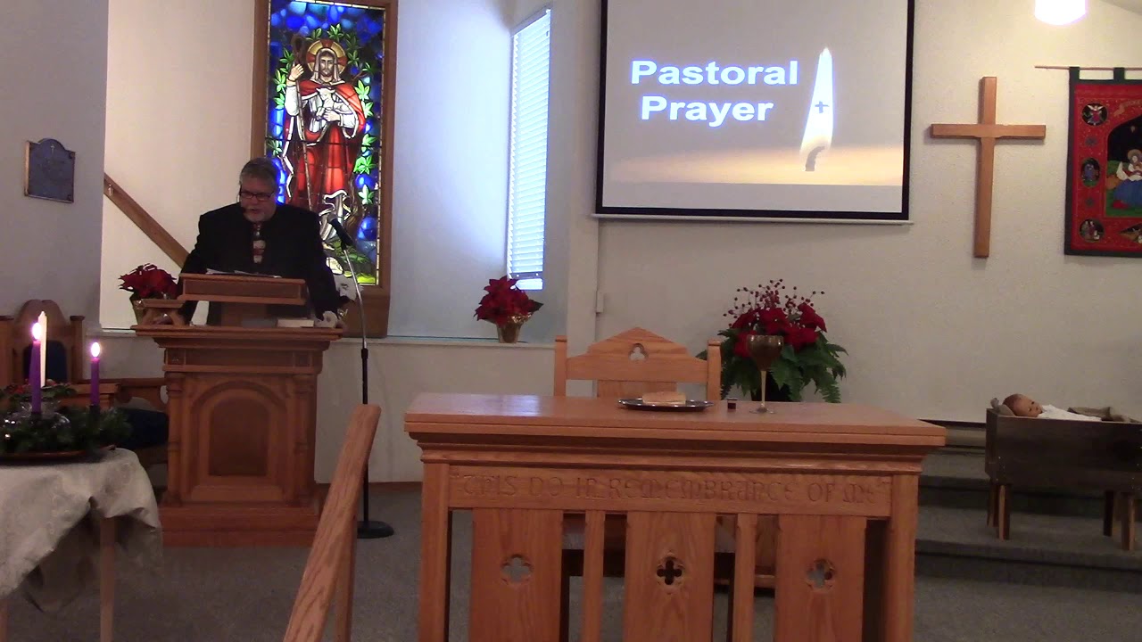 offering an pastoral prayer dec 6 - YouTube