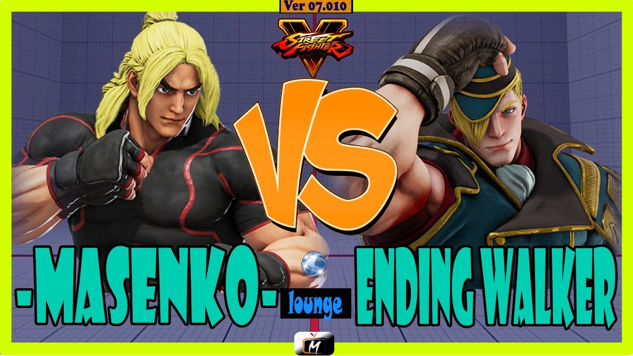 SFV CE -Masenko- (ken) VS (Ed) FFC | EndingWalker - YouTube