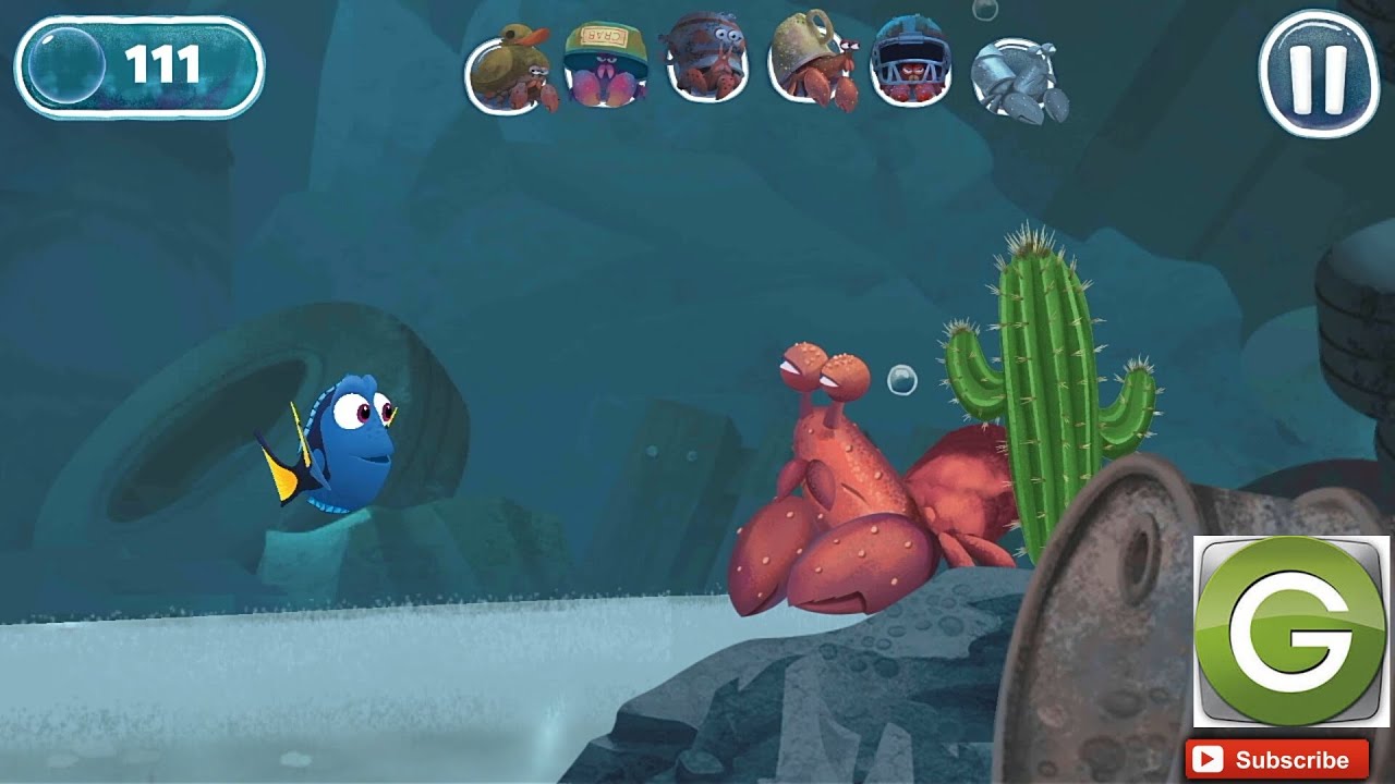 Finding Dory: Keep Swimming - Finding Crab Friends - New Android ...