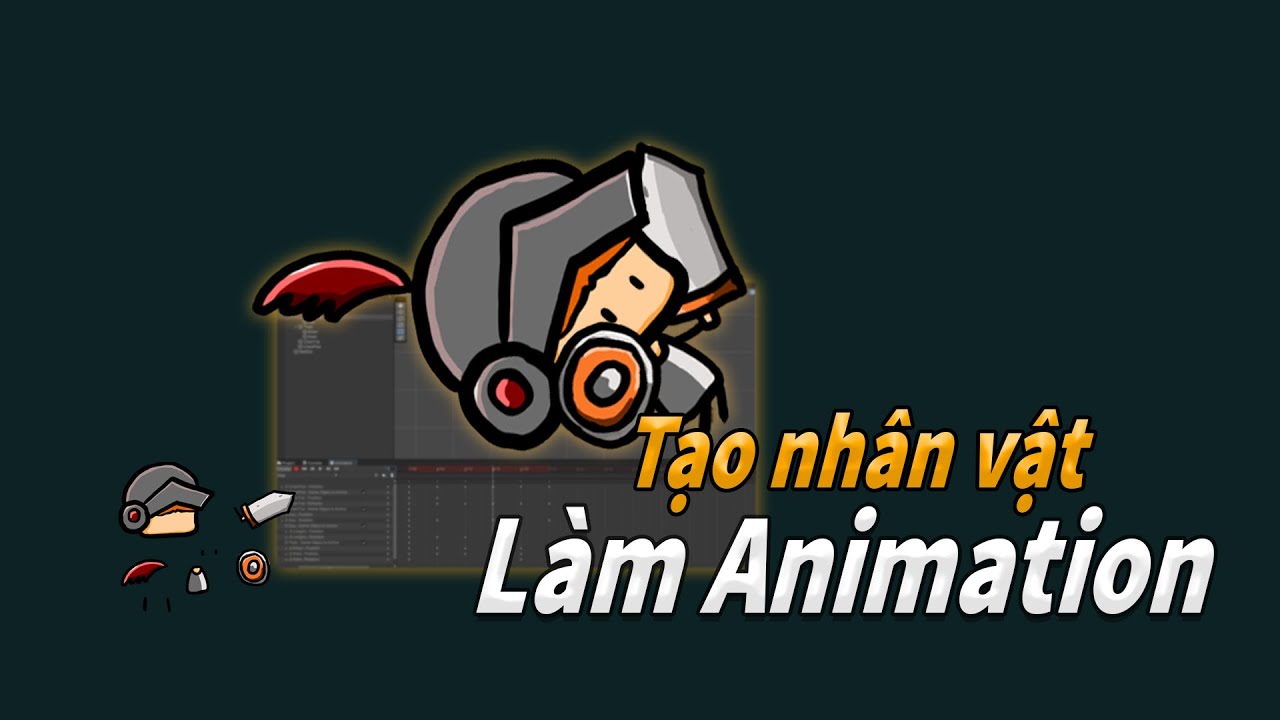 Cách thiết kế nhân vật game 2d - YouTube