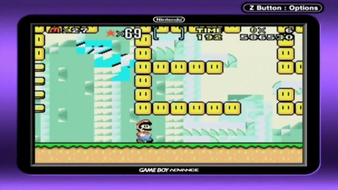 Super Mario World - Hidden Test Level - YouTube