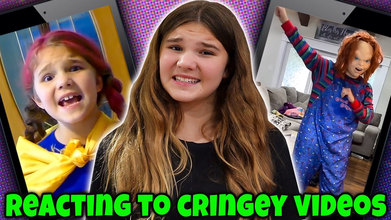 Reacting To Our Old Cringy Videos And TikToks - YouTube