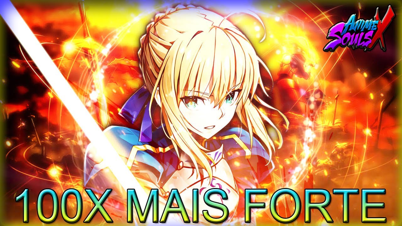 Fiquei Mais de 100X Mais Forte no Anime Souls X e Finalmente Cheguei no ...
