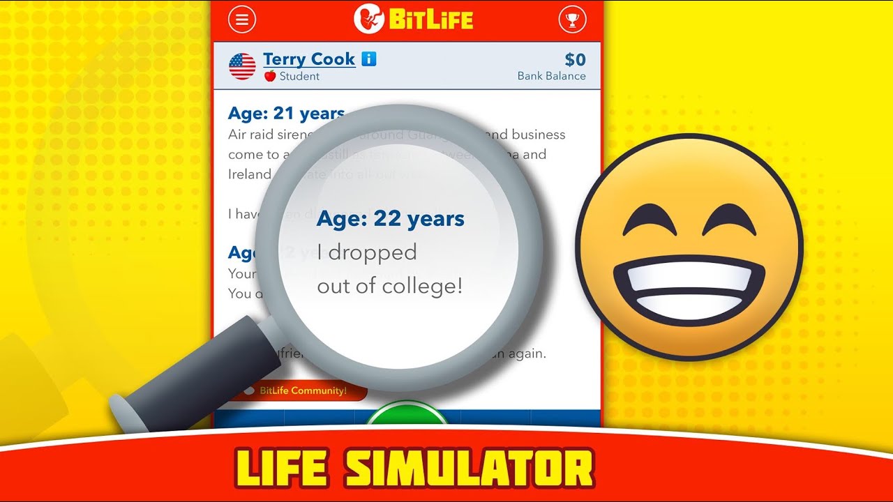 Playing BitLife - YouTube