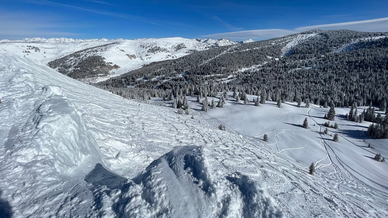 Vail skiing 2023 (camera 1) - YouTube