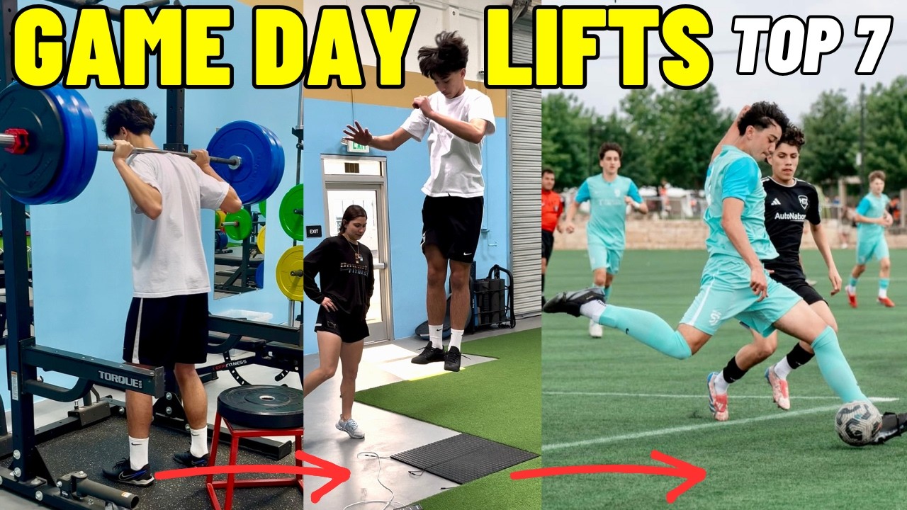 Best 7 Exercises To Use For Lifting On Game Day - YouTube
