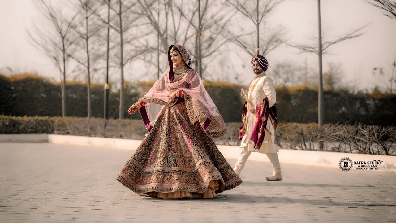 Cinematic Story of Bikramjit & Komalpreet | BATRA STUDIO & COLOR LAB ...