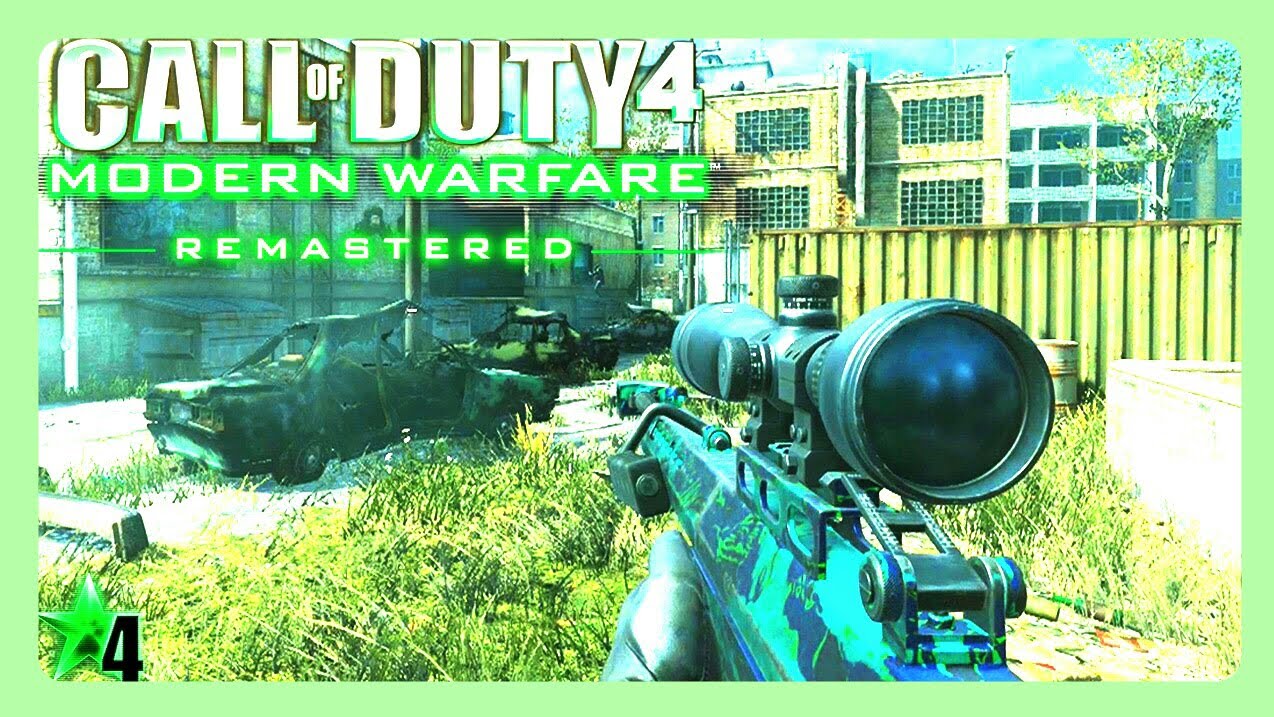 COD4 |Remastered GamePlay #1 - YouTube