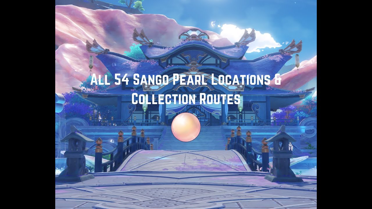 All 54 Sango Pearl Locations & Collection Routes - YouTube