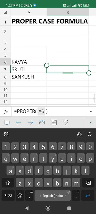 EXCEL PROPER FUNCTION | #excel #excelformula #exceltips, #education, #exceltricks, #top ,#top10 ...