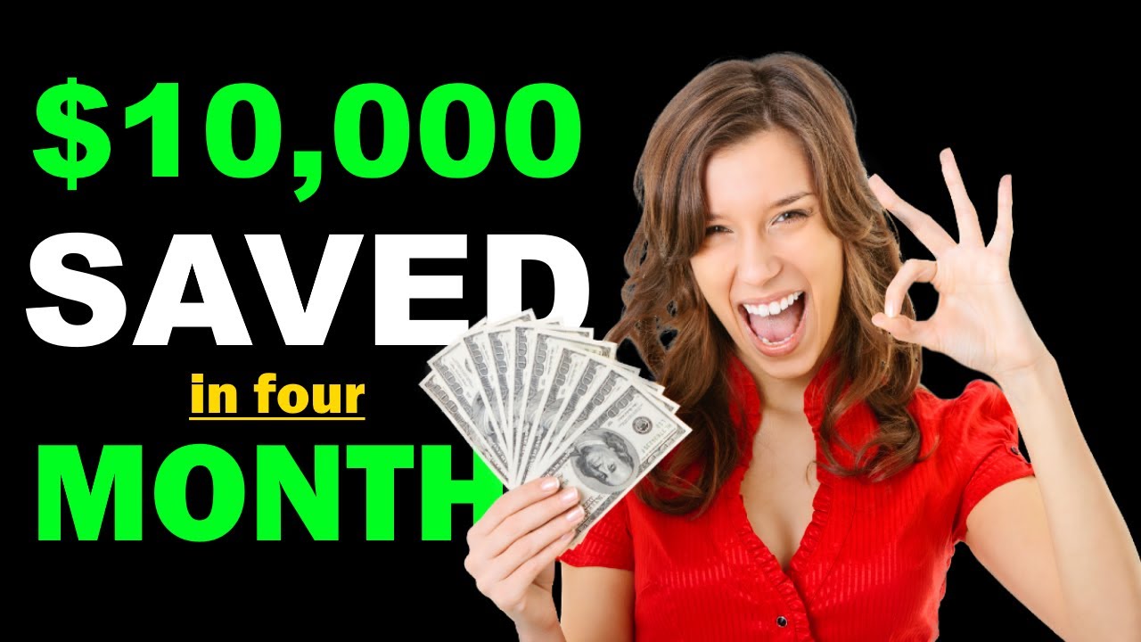 how-to-save-more-money-10-000-usd-in-four-months-youtube