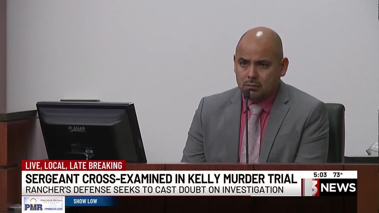 Sergeant gets cross-examined by defense in George Kelly's murder trial ...