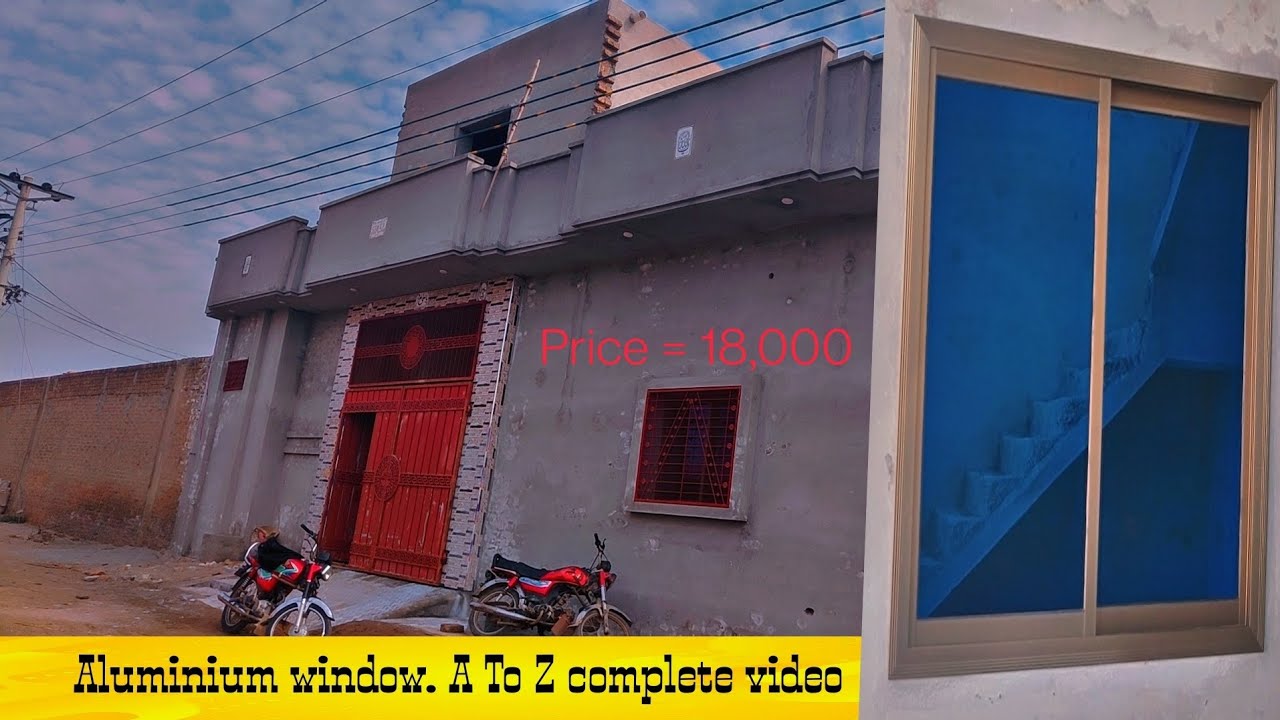 Aluminium window grill design price in pakistan / Aluminium window all ...