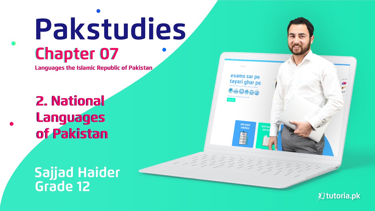 Pak Studies Class 12 | Chapter 7 | Topic 2 | National Language of ...