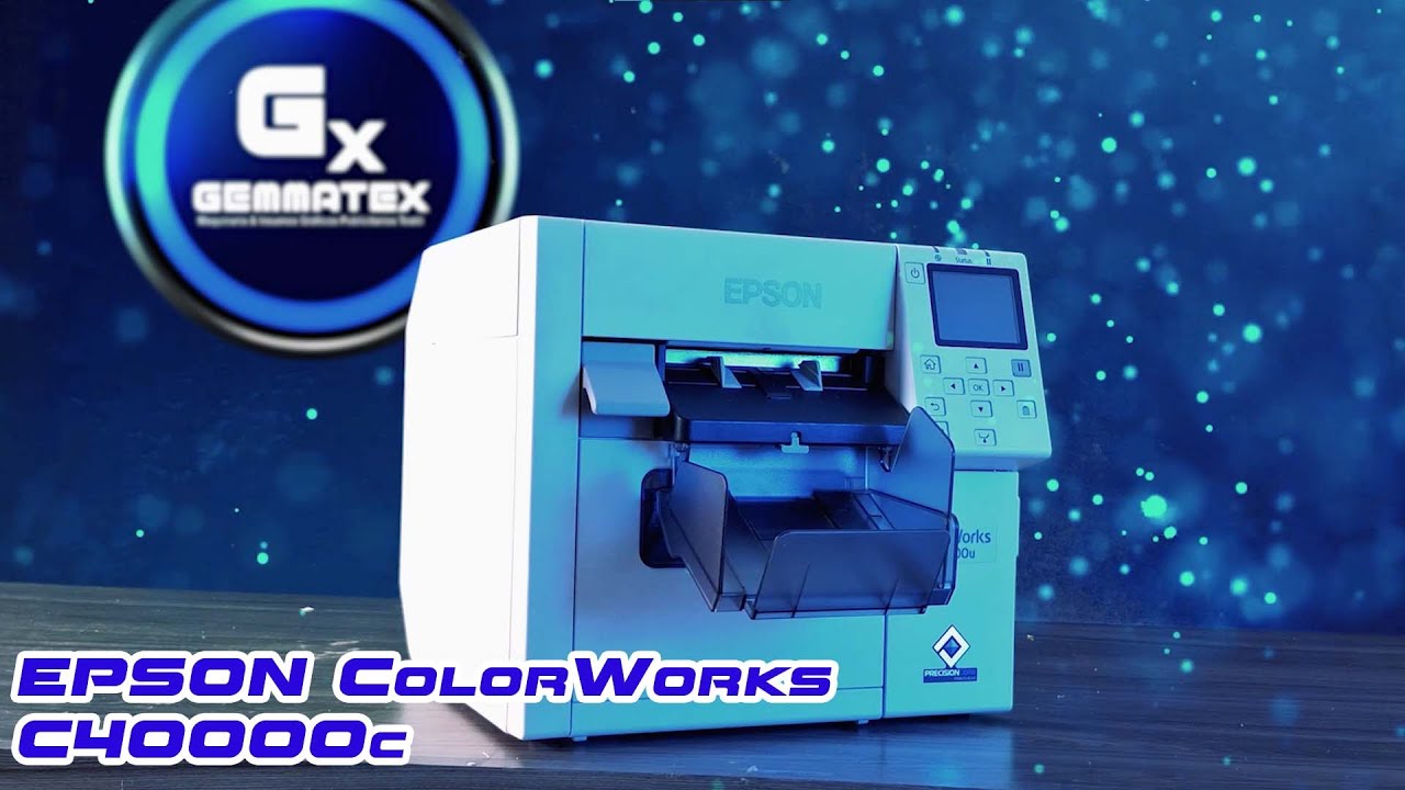 Impresora Epson ColorWorks C4000u - YouTube
