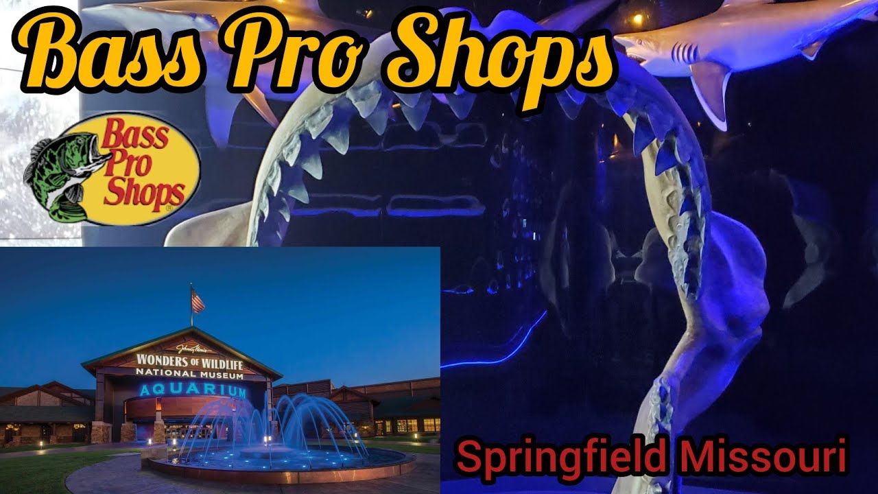 Bass pro shops Springfield MO museum and aquarium tour - YouTube