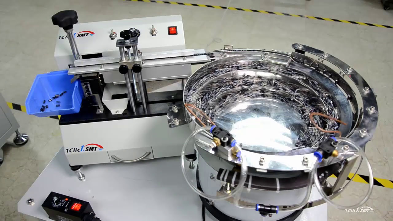 Automatic Loose radial Lead Cutter LC 803 - YouTube