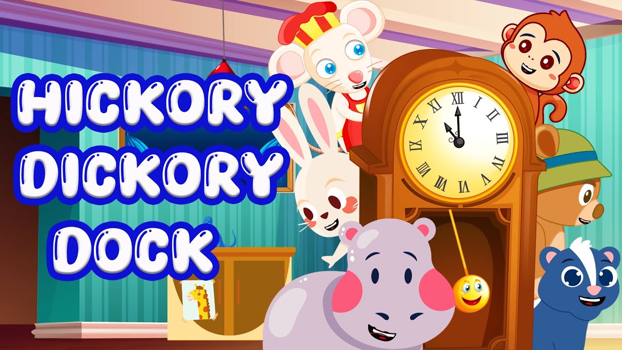 Hickory Dickory Dock | Kids & Nursery Rhymes | Sing Along Song ...