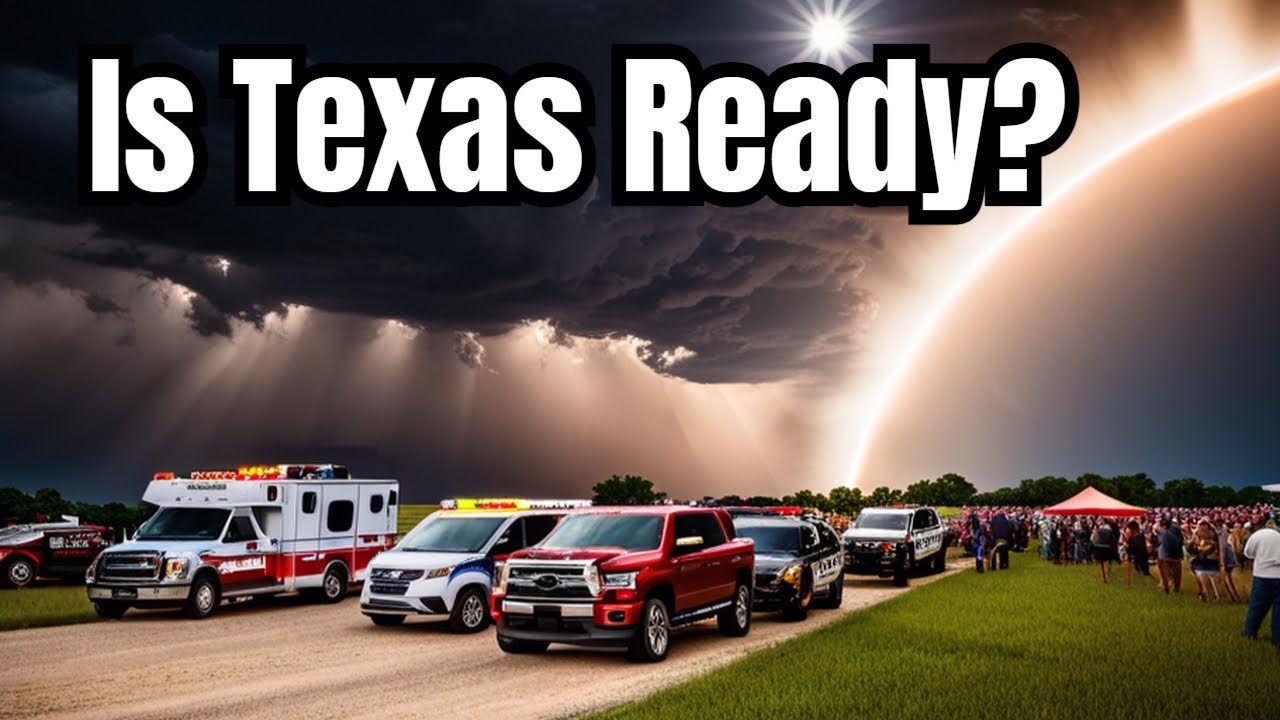 Getting Ready for the Great North American Eclipse-Texas Counties Under ...