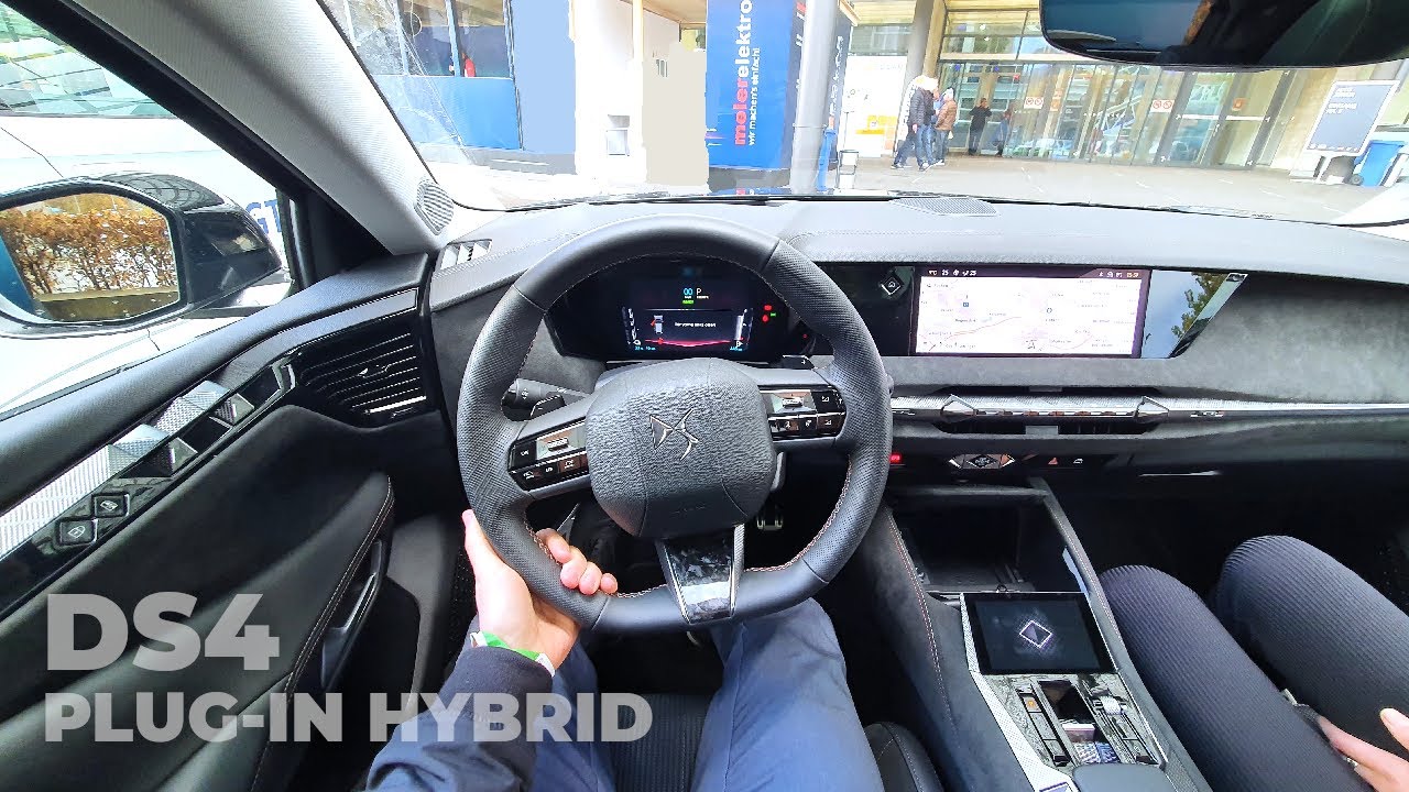 New DS4 Plug-in Hybrid 2022 Test Drive POV - YouTube