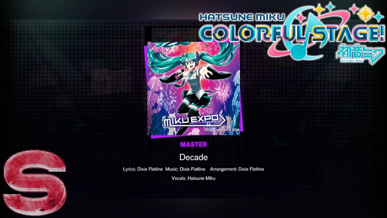 Hatsune Miku: Colorful Stage! - Decade (Master / S-Rank, Full Combo ...