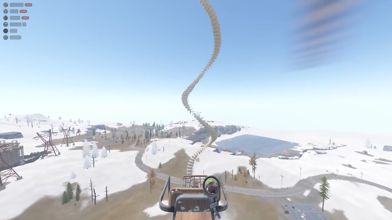 Highest Staircase Ever Built in RUST - YouTube