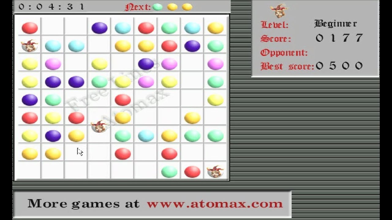 5star Free Lines v1.26 (Windows game 2000) - YouTube