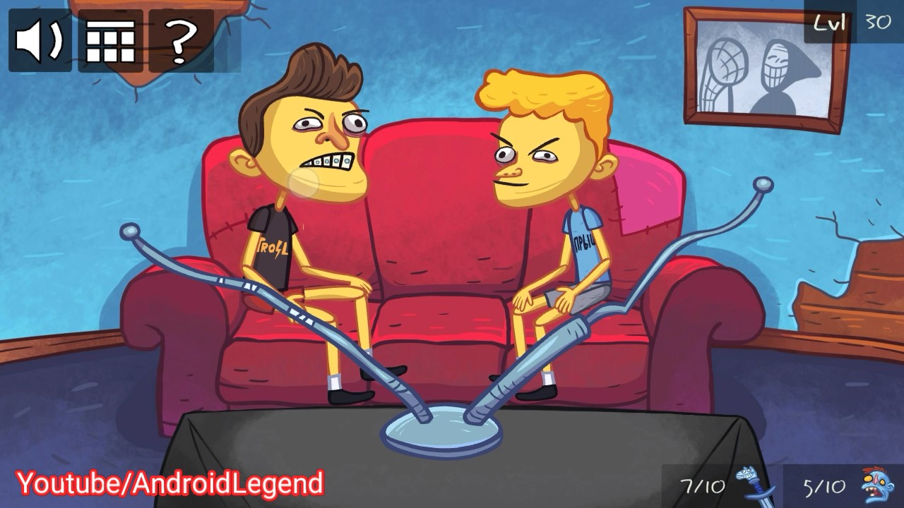 Troll Face Quest TV Shows Level 30 Walk-Through Android - YouTube
