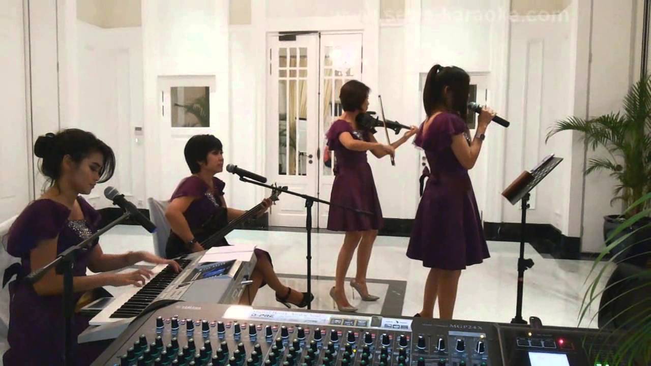 Rental Sound system untuk Mini Band @The Hermitage Hotel, Menteng - YouTube