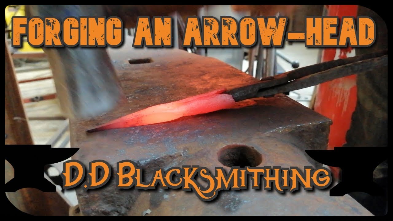 Forging a Bodkin Arrow-Head - YouTube