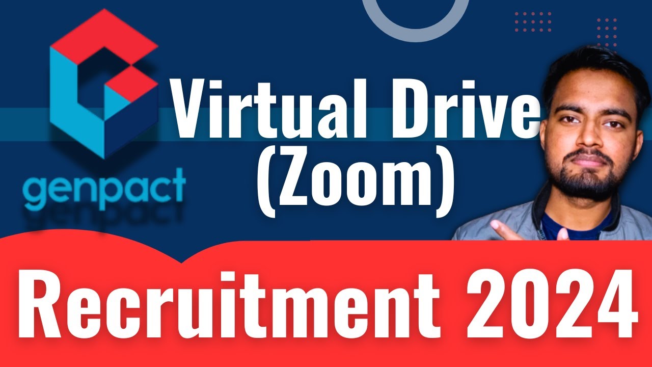 Genpact Mega Virtual Drive 2024 | Zoom Interview | Genpact Jobs ...