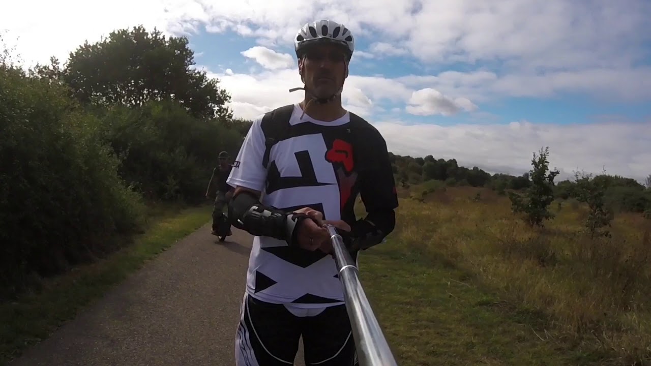 QuikClip of ride through Ingrebourne Hill country park with AndyFPV on ...