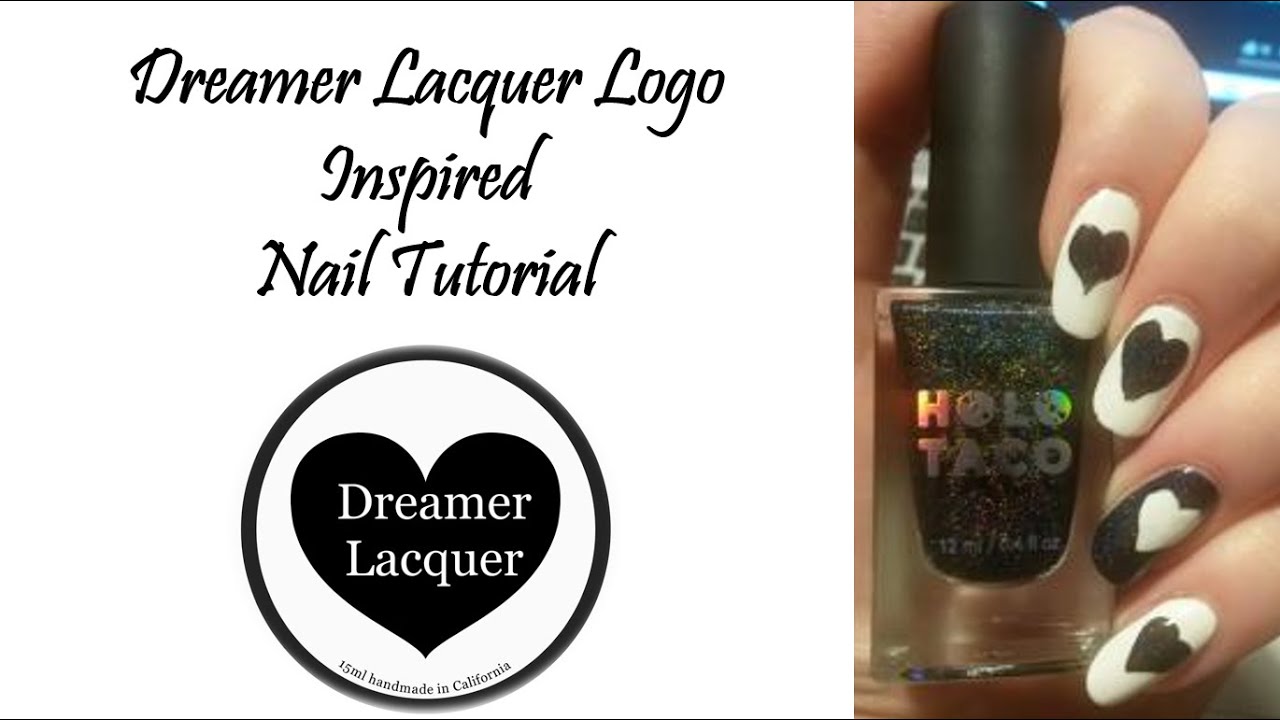 Dreamer Lacquer Logo Inspired |Nail Tutorial #16| Nailed It - YouTube